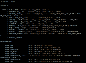 Comandos Básicos Console Infoblox - Agility