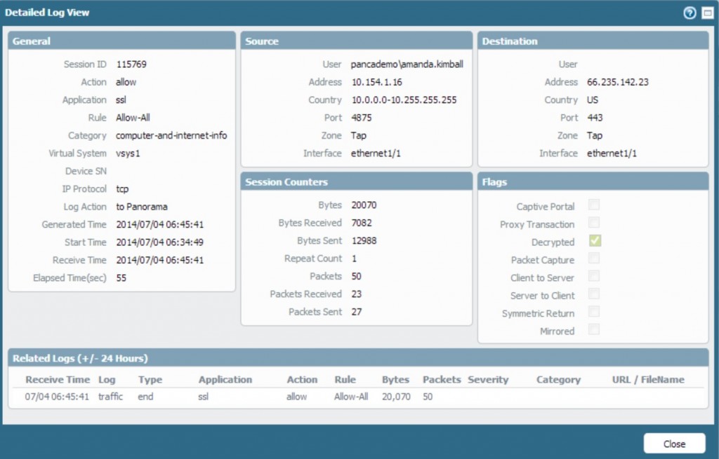 Palo Alto SSL Decryption - Agility