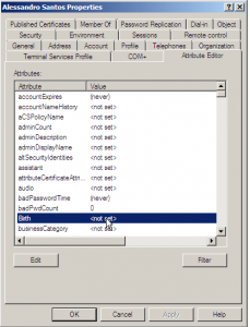Como adicionar um novo atributo a usuários do Active Directory por meio ...