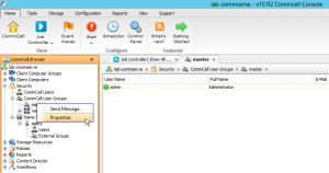 Integrando CommVault CommCell Console ao Active Directory - Agility