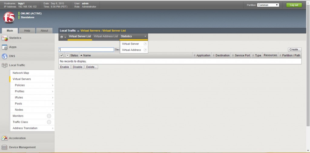 Entendendo e configurando Virtual Server Forwarding (IP) no BIG IP - Agility